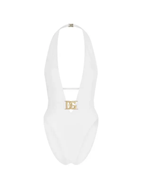 Dolce & Gabbana Plunging-neckline One-piece Swimsuit