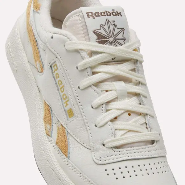 REEBOK Club C Revenge Vintage Leather Sneakers - Chalk/chalk/brown