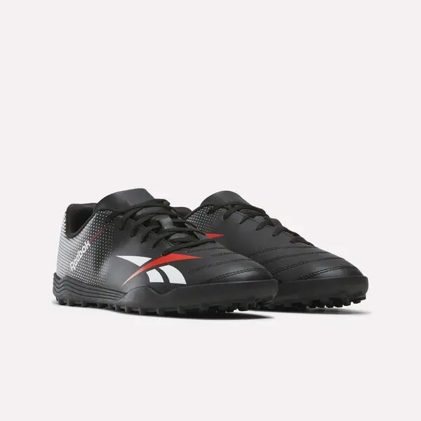 REEBOK Strike Turf Soccer Shoes - Black/red