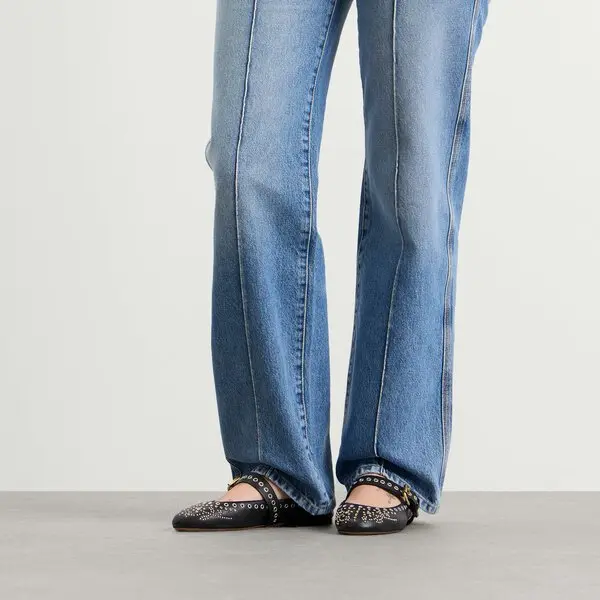 Isabel Marant Étoile Ylza Embellished Ballet Shoes