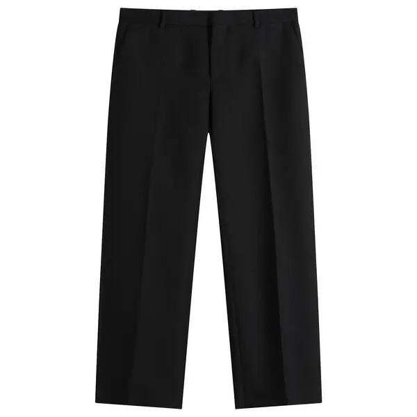 Balenciaga Wool Gabardine Tailored Trousers