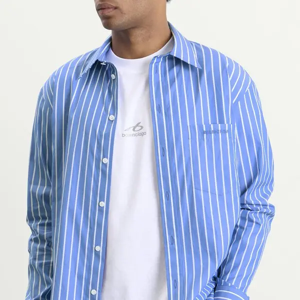 Balenciaga Stripe Regular Fit Shirt