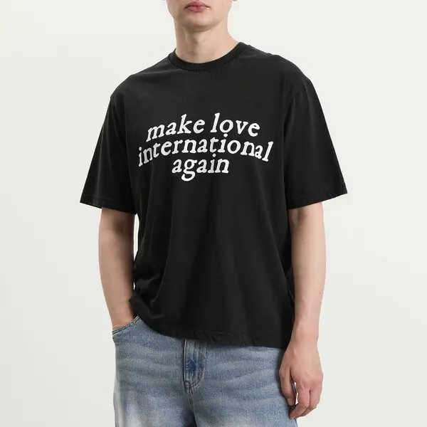 ACMH BY MAGIC CASTLES X Love International Mlia T-shirt - Black/white