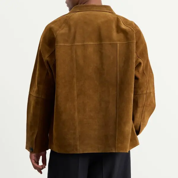 Studio Nicholson Bowe Suede Overshirt