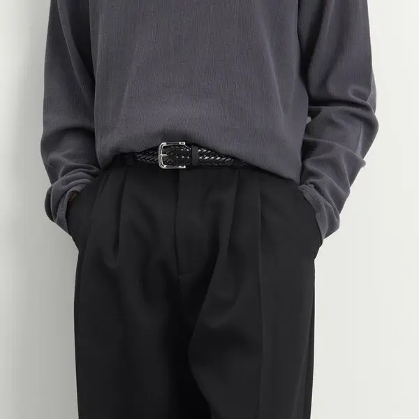 Studio Nicholson Line Tech Wool Pleated Trouser