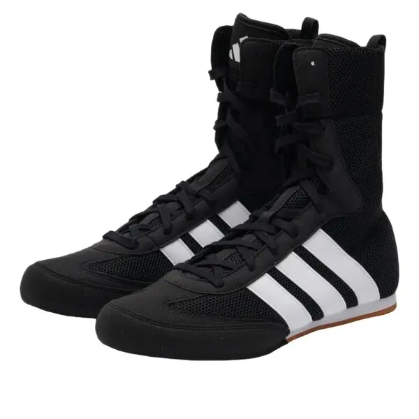 Adidas Box Hog Classic High Top Sneakers - Core Black/cloud White/core Black
