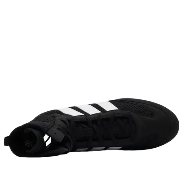 Adidas Box Hog Classic High Top Sneakers - Core Black/cloud White/core Black