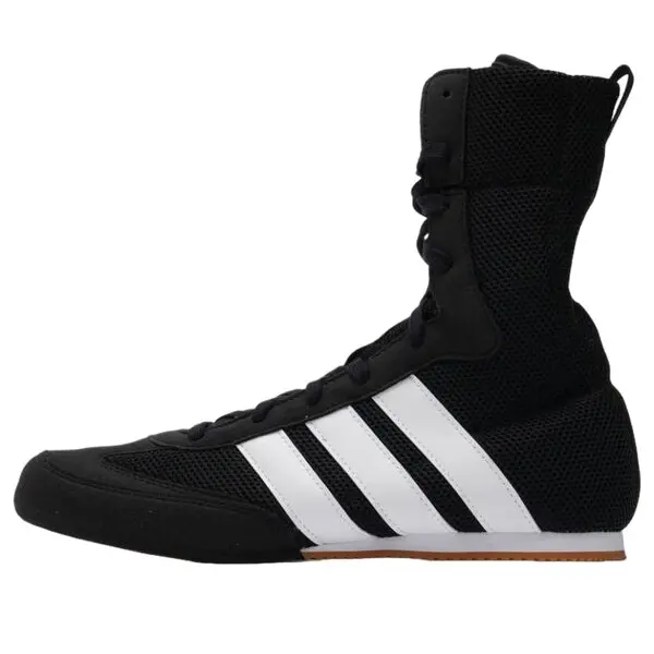 Adidas Box Hog Classic High Top Sneakers - Core Black/cloud White/core Black