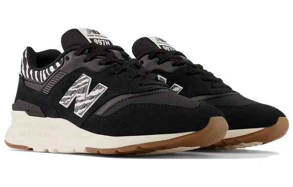 NEW BALANCE 997h Sneaker - Black/white