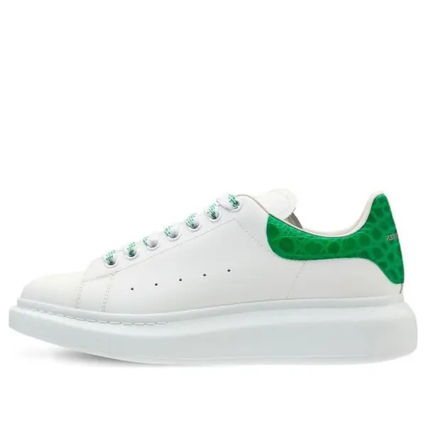Alexander McQueen Oversized Sneaker - White/green