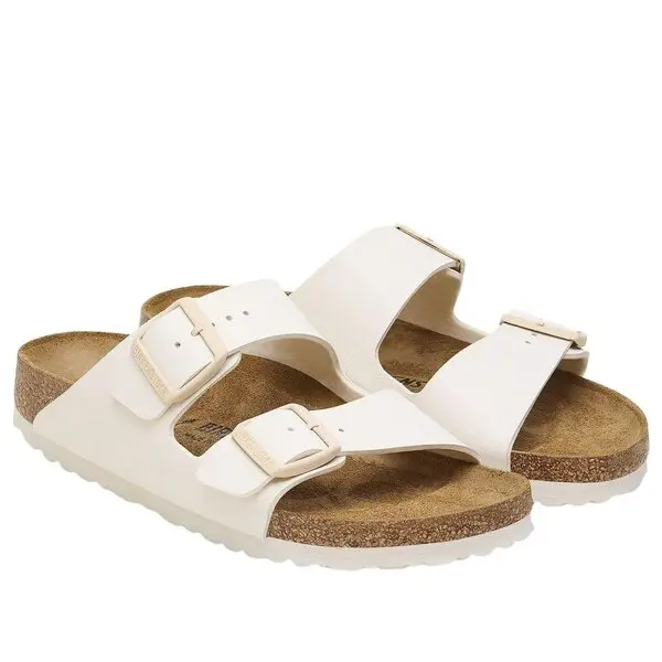 BIRKENSTOCK Arizona Two-strap Sandals - Eggshell