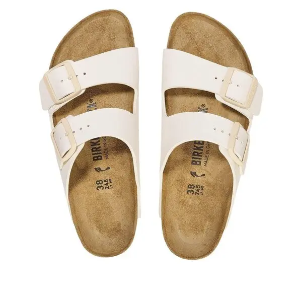 BIRKENSTOCK Arizona Two-strap Sandals - Eggshell