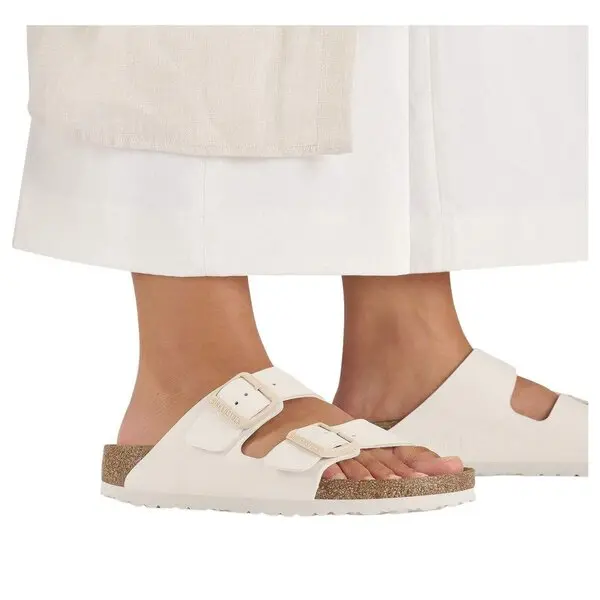 BIRKENSTOCK Arizona Two-strap Sandals - Eggshell