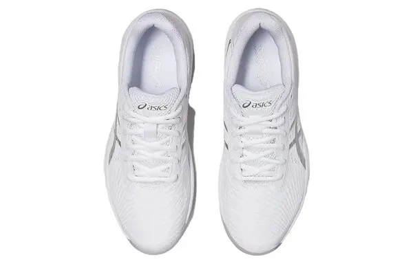 Asics Gel-game 9 Clay Oc Athletic Sneakers - White Silver