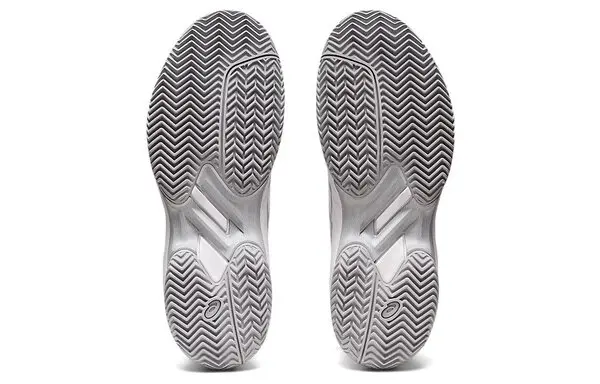Asics Gel-game 9 Clay Oc Athletic Sneakers - White Silver