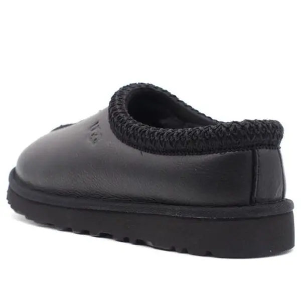 UGG Tasman Leather Slipper - Black