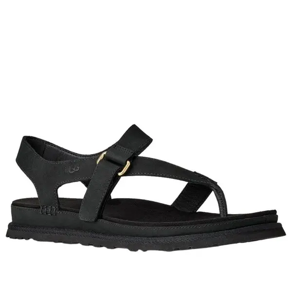 UGG Goldengaze Toe Post Sandals - Black