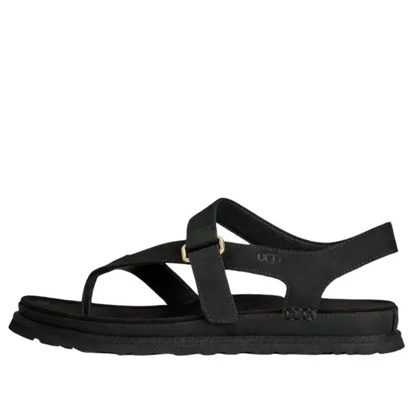 UGG Goldengaze Toe Post Sandals - Black