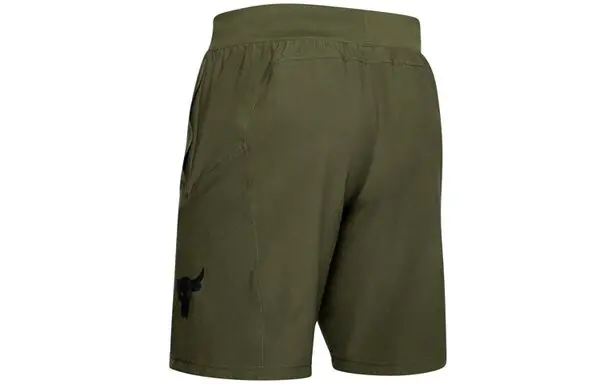 Under Armour Project Rock Unstoppable Shorts - Olive Green