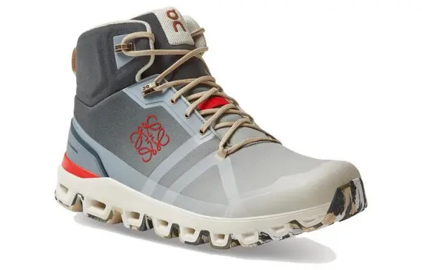 On X Loewe Cloudrock High Top Boots - Gradient/khaki