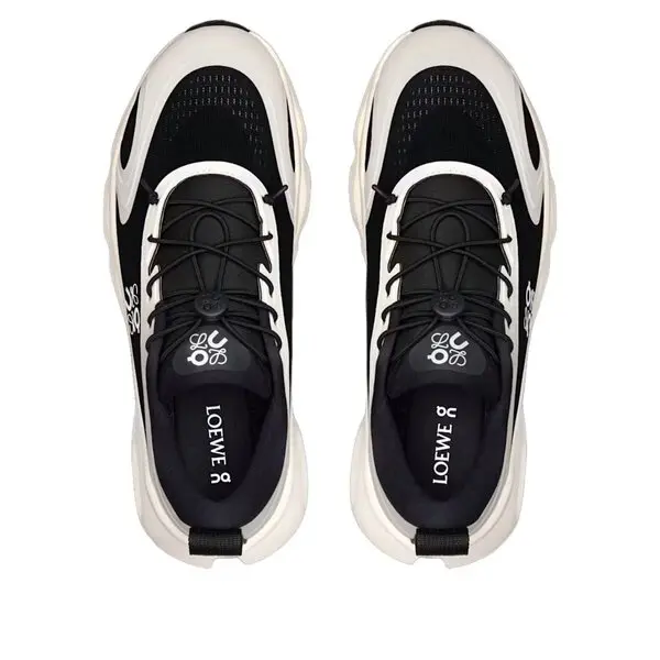 On X Loewe Cloudsolo Sneakers - Black/eggshell