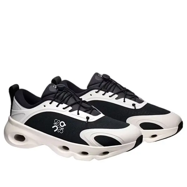 On X Loewe Cloudsolo Sneakers - Black/eggshell