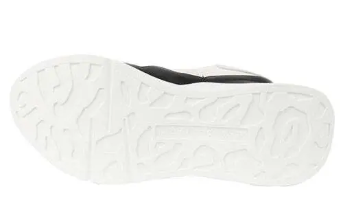 Alexander McQueen Oversized Runner In Nappa Calf Leather 'white Black