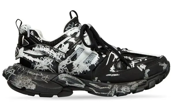 Balenciaga Track Graffiti Sneakers