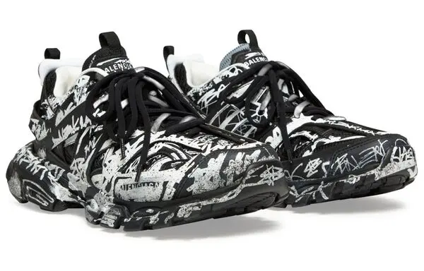 Balenciaga Track Graffiti Sneakers