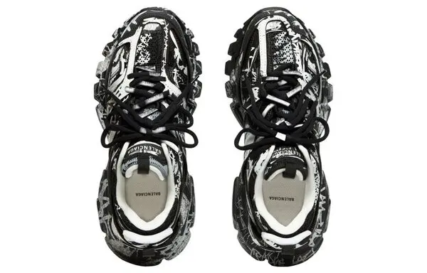 Balenciaga Track Graffiti Sneakers