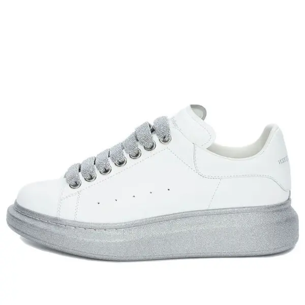 Alexander McQueen Oversized Sneaker 'white Silver