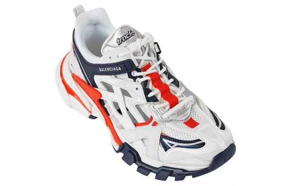 Balenciaga Track.2 Athletic Sneakers - White/grey/blue