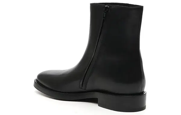 Balenciaga Logo Ankle Boots 'black