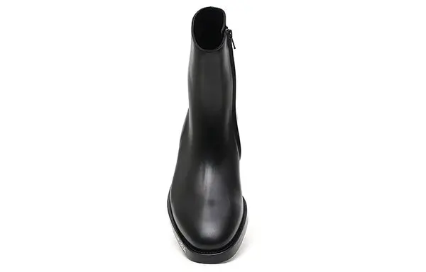 Balenciaga Logo Ankle Boots 'black