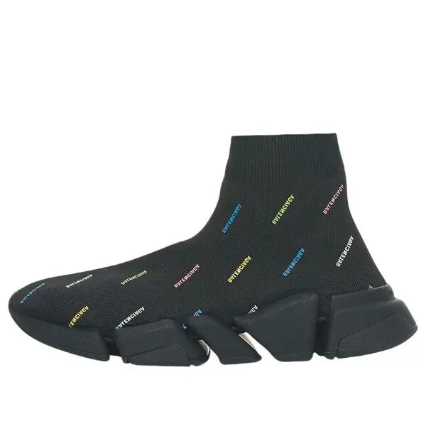 Balenciaga Speed 2.0 Sneakers - Black/multicolors