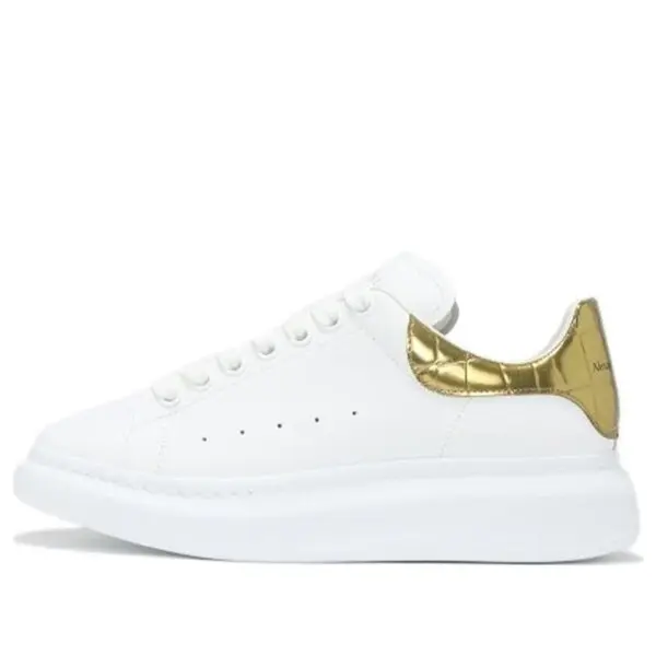 Alexander McQueen Oversized Sneaker - White/gold