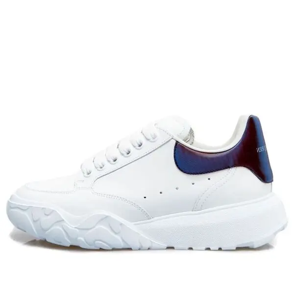 Alexander McQueen Court Trainer - White/black/blue