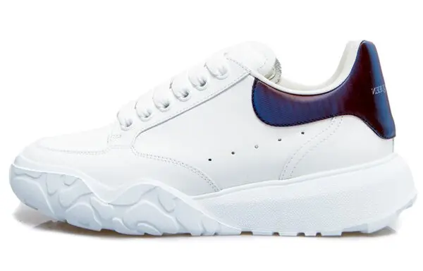 Alexander McQueen Court Trainer - White/black/blue