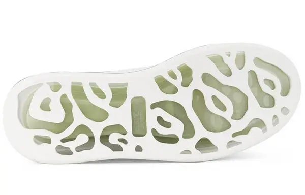 Alexander McQueen Oversized Sneaker 'transparent Sole White Gunmetal