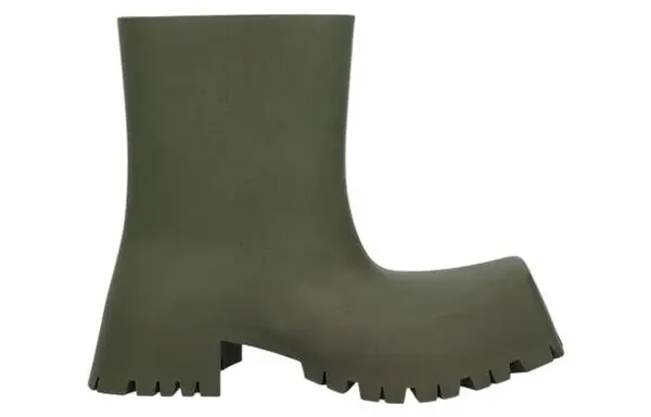 Balenciaga Trooper Boots - Olive Green