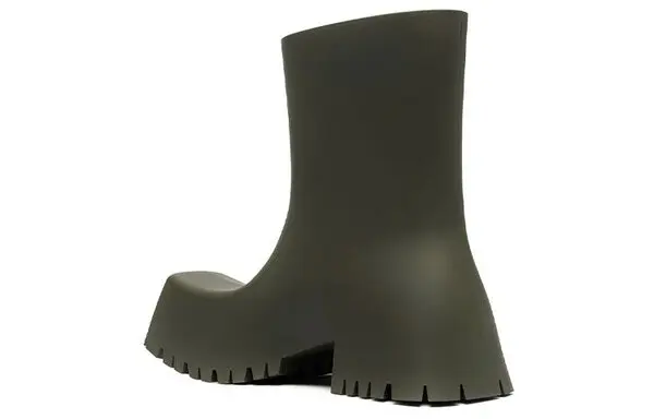 Balenciaga Trooper Boots - Olive Green