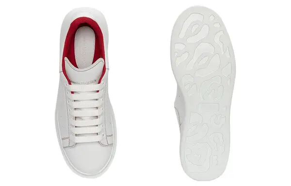 Alexander McQueen Oversized Sneakers - White/lust Red