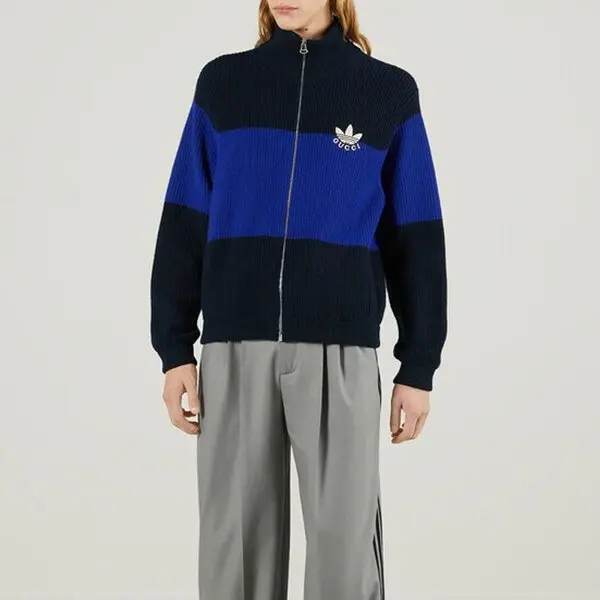 Gucci X Adidas Wool Zip Jacket
