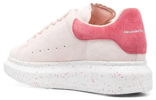 Alexander McQueen Larry Oversized Low-top Sneakers 'pink White