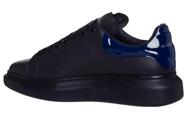 Alexander McQueen Oversized Sneaker 'triple Black Blue