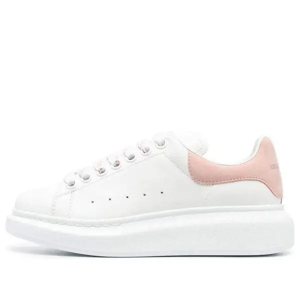 Alexander McQueen Oversized Low-top Sneakers - White/pink