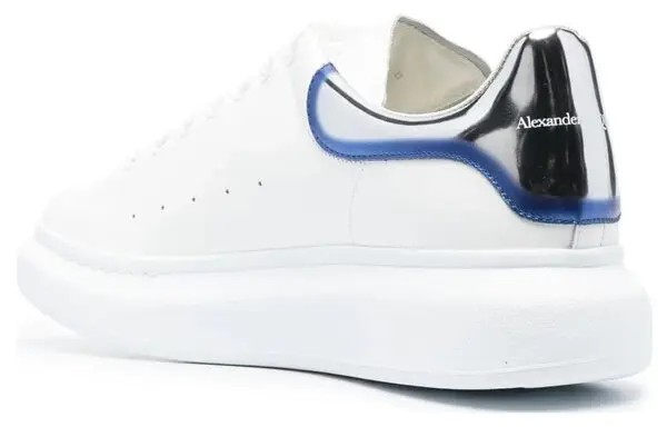 Alexander McQueen Oversized Sneakers 'white Black Blue