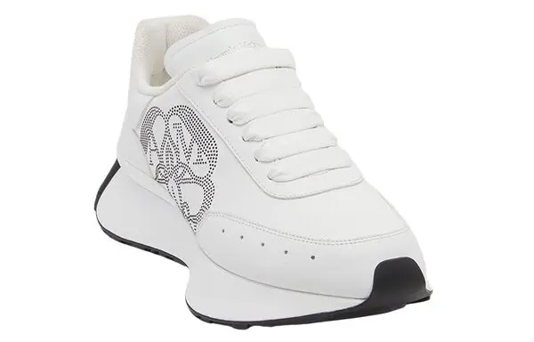 Alexander McQueen Sprint Runner Sneakers - White/black