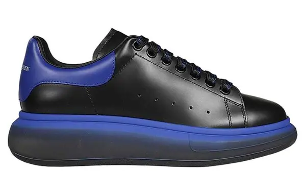 Alexander McQueen Oversized Sneakers 'black Blue
