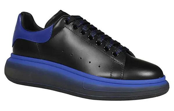 Alexander McQueen Oversized Sneakers - Black/blue